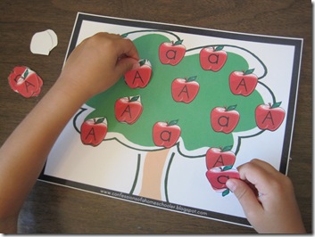 Letter A for Apple - Confessions of a Homeschooler